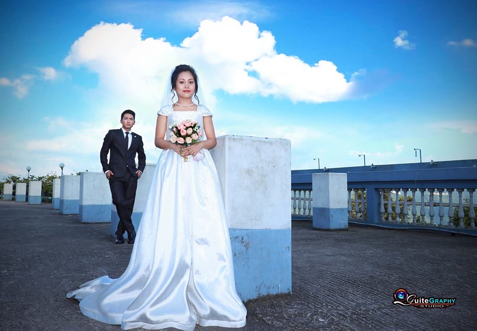 Wedding Gown in Mizo Wedding - Dress & Style in Mizoram | TIMES OF MIZORAM
