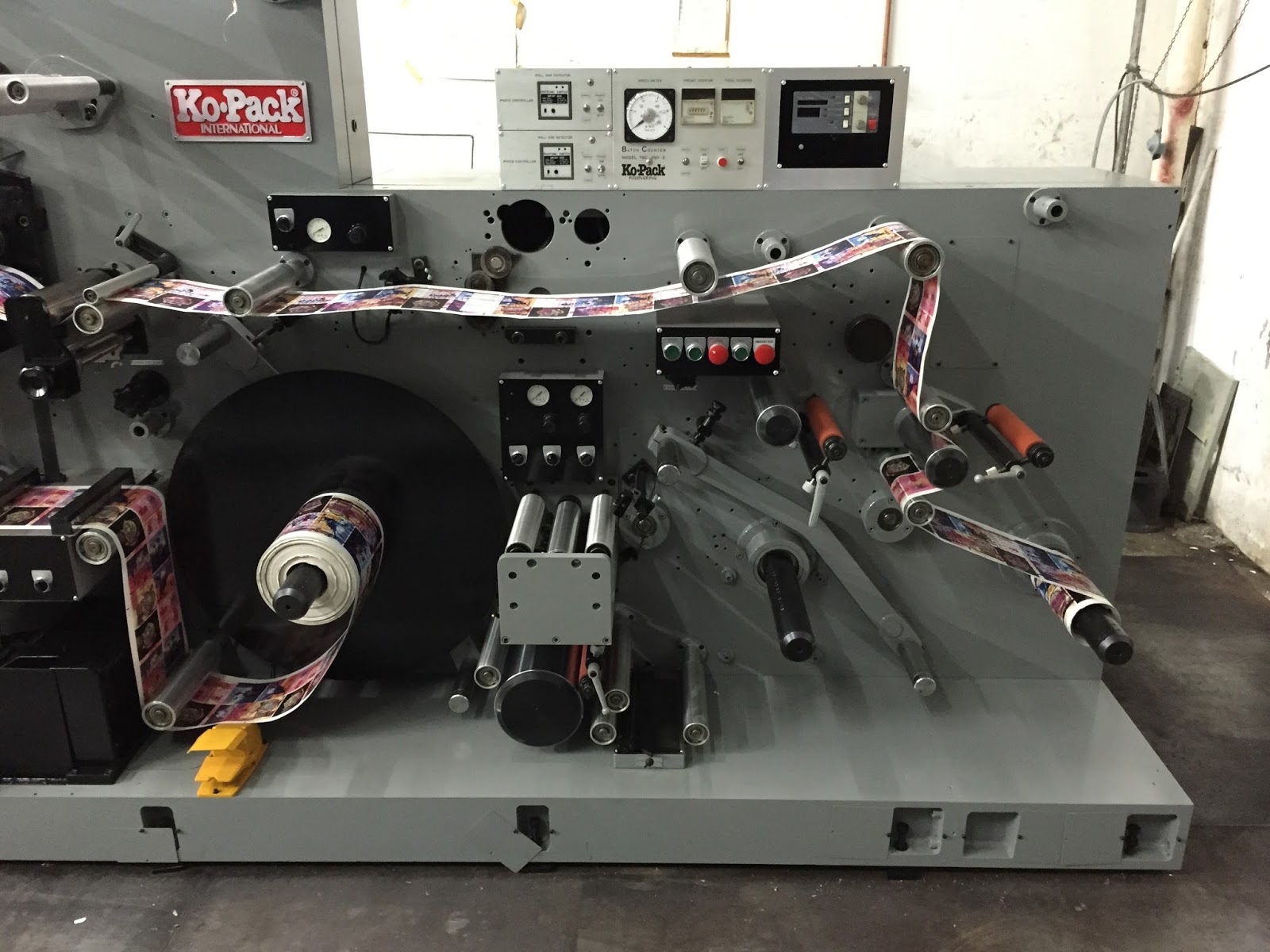 MetroGraphic Equipment: KOPACK Super 250 8+1 Color Rotary Letterpress ...