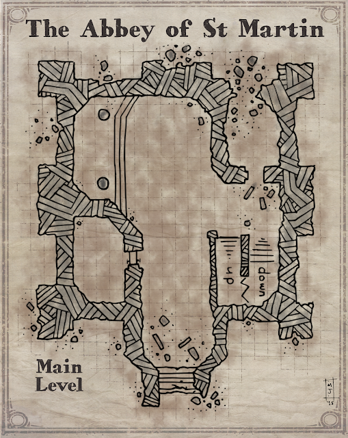 msjx: [map] The Abbey of St Martin