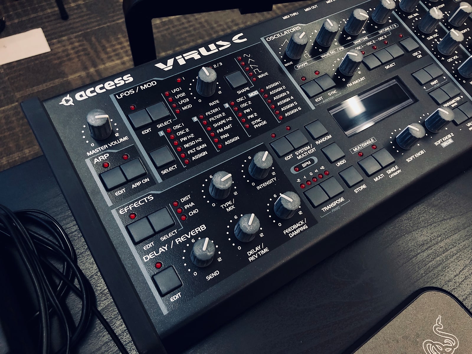 MATRIXSYNTH: Access Virus C Rack Virtual Analog Synthesizer w/ Original Box
