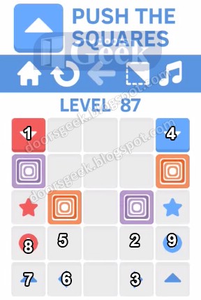 Push The Squares Level 87 ~ Doors Geek