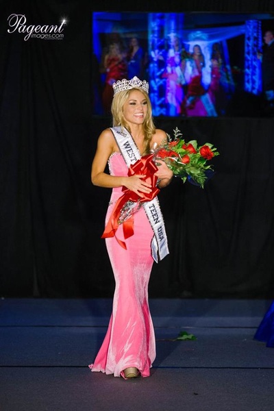 Pageant TV Channel: Cassy Trickett is crowned Miss West Virginia Teen ...