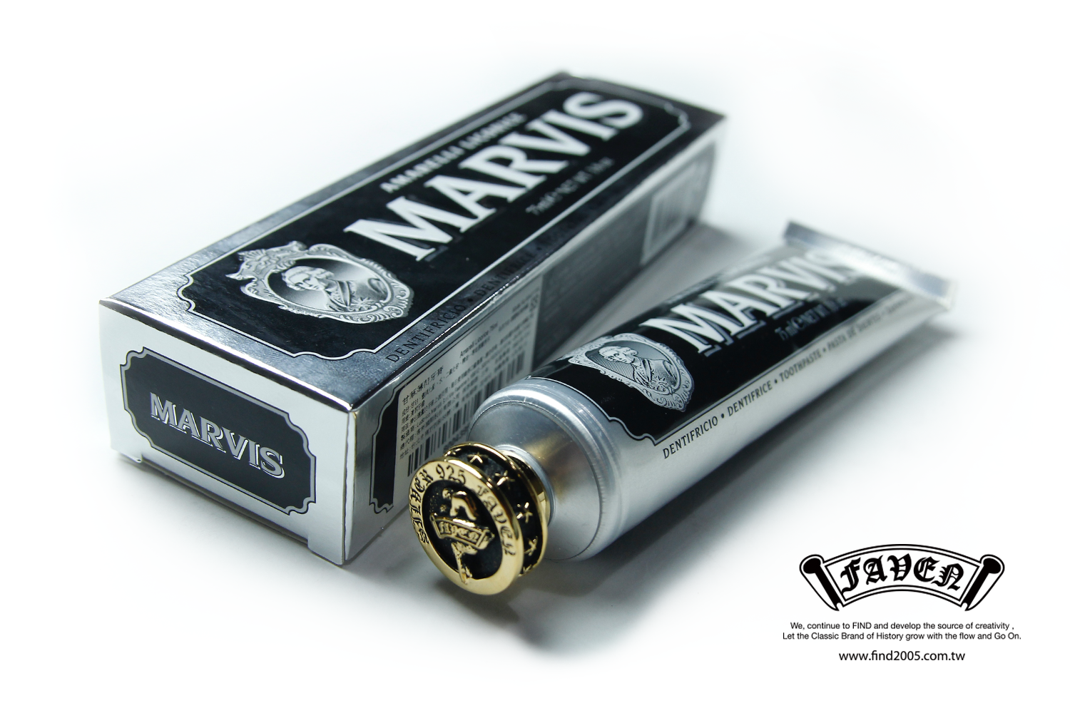 FIND SHOP: 台灣手工製銀品牌Faven Silver，MARVIS 牙膏專用旋鈕首發活動！！