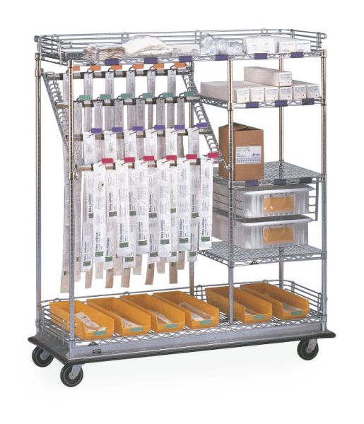 Metro Shelving Products: Catheter Procedure Carts