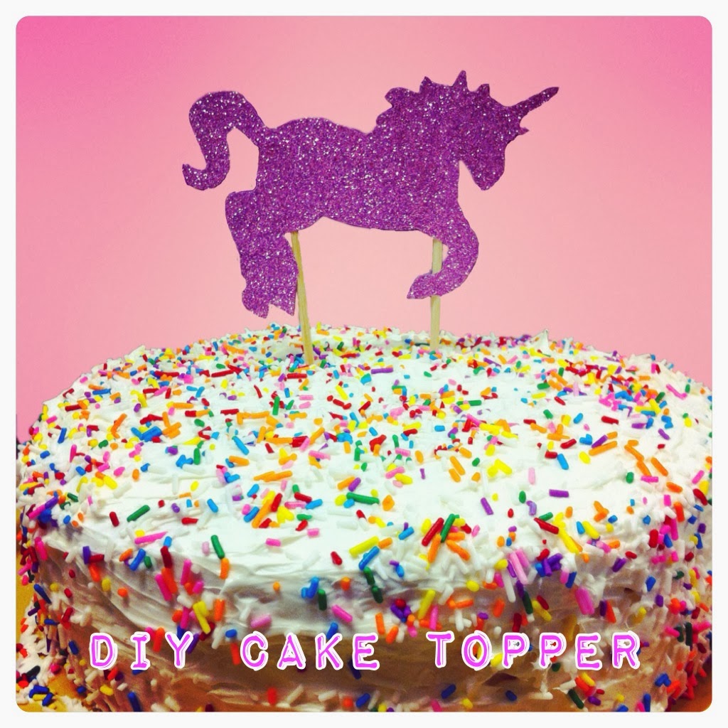 DIY Cake Topper | Gettin' Crafty with Natalie