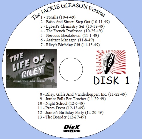 First Generation US TV: The Life Of Riley