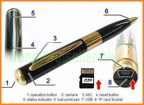 Spy Camera Hidden Camera wifi pinhole Mini Gps Tracker audio recorder ...