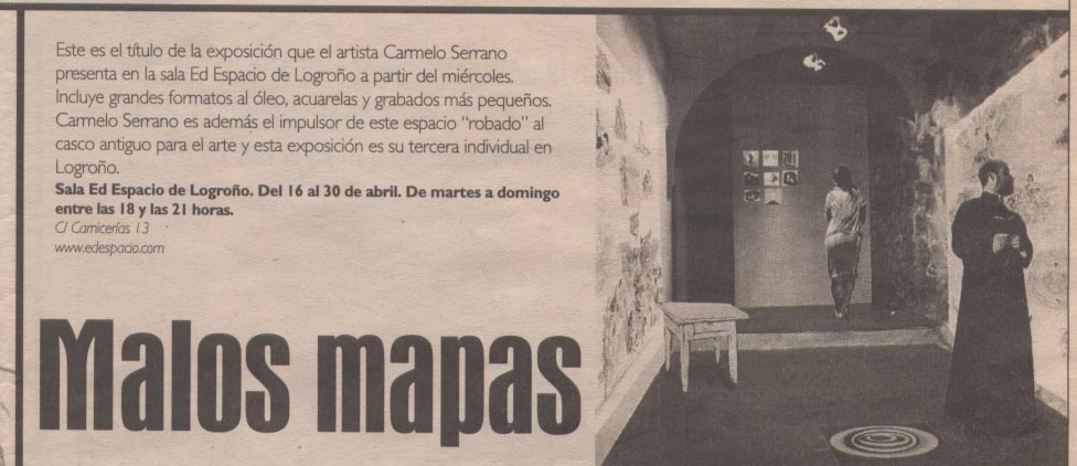 Carmelo Serrano fresco painter: Exhibitions