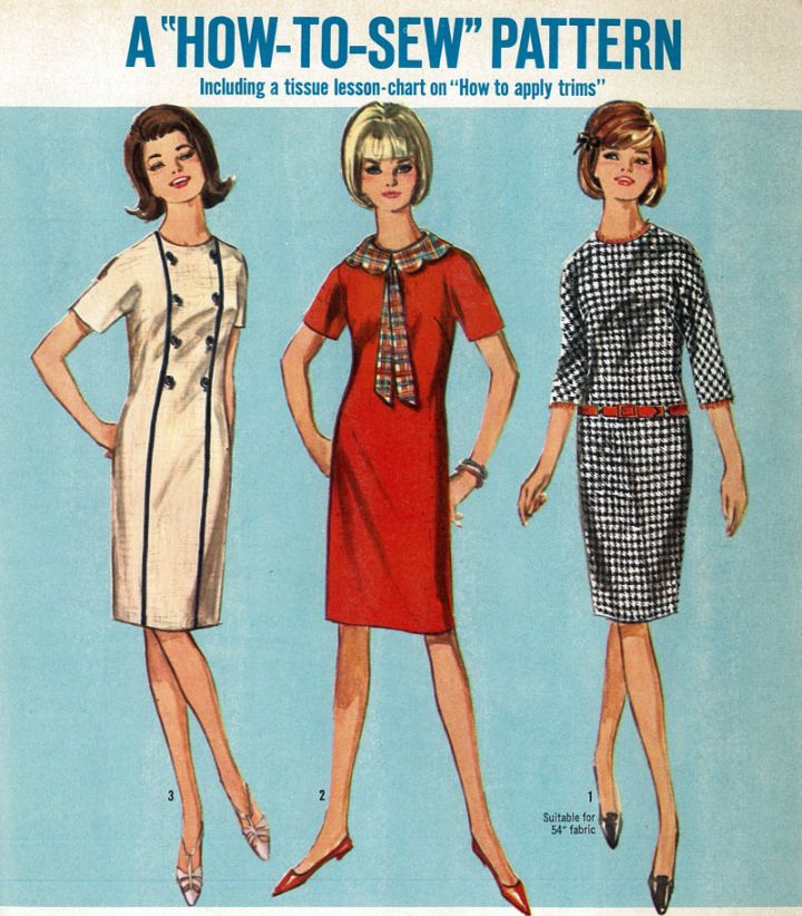 What We Wore Then: Simplicity "How-To-Sew" Patterns, 1965