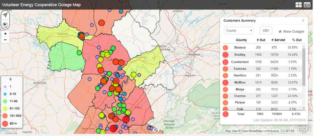 Jim Young Reporter: Flooded Roads and Power Outages Reported in ...