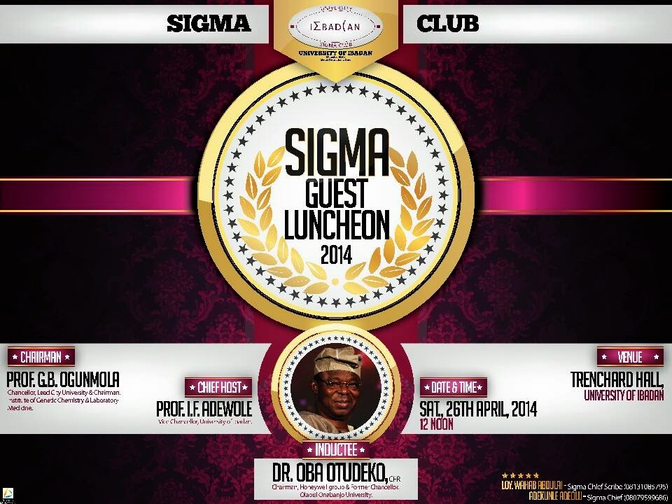 Sigma Club, University of Ibadan: History