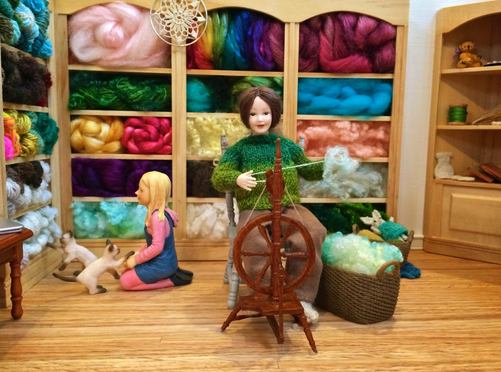 Stash Enhancement: Miniature Fiber Room - Maybe The Coolest Project I ...