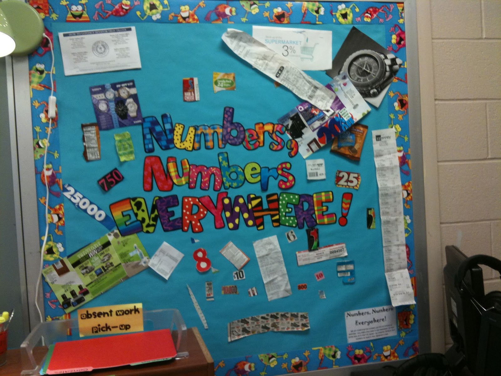 Tales of Frogs and Cupcakes: Numbers, Numbers Everywhere!