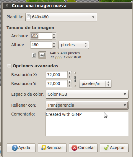 Tutorial Gimp: Práctica IV