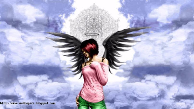 fast five wallpaper: Best Emo Angel Wallpapers For Desktop Background