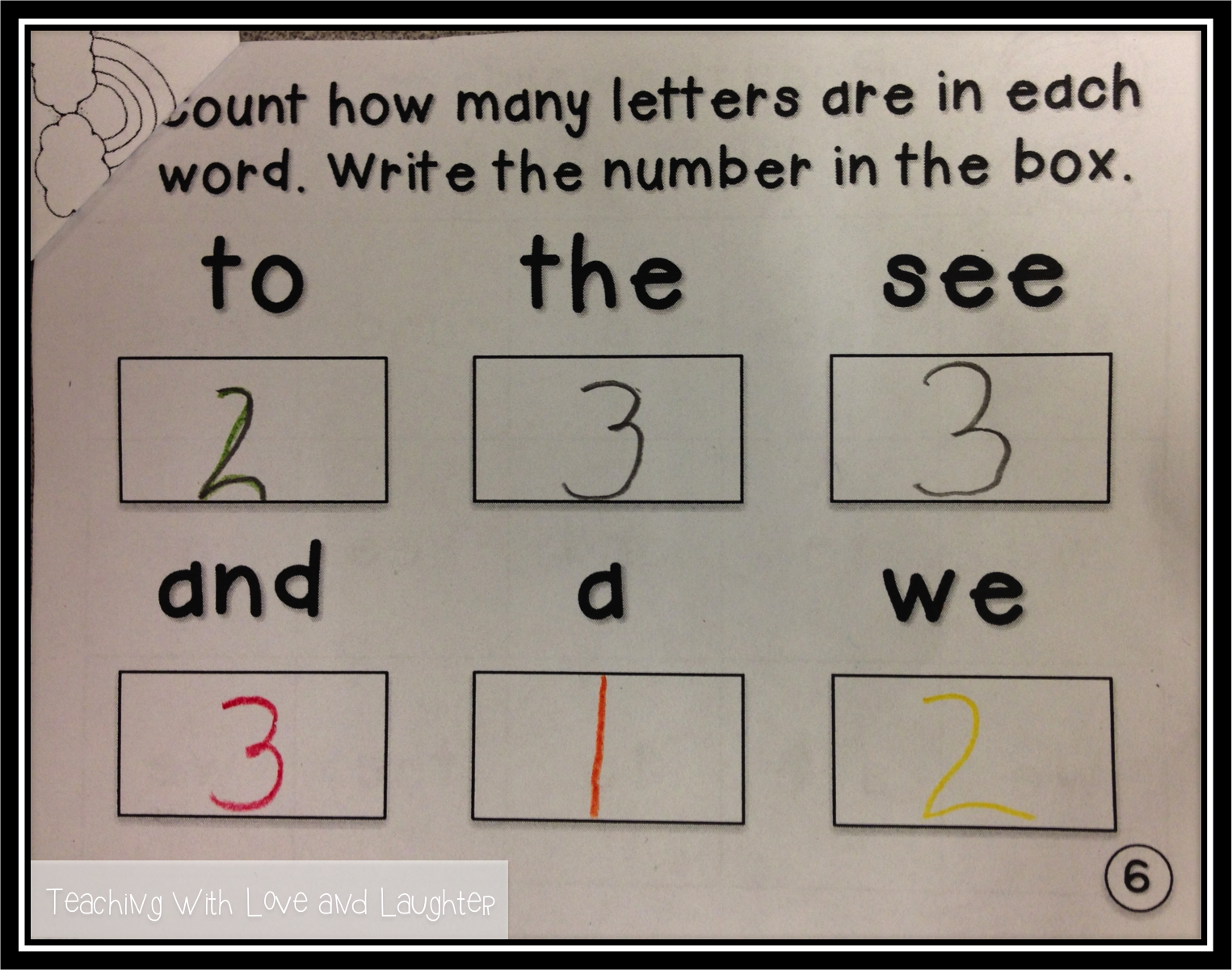 Teaching With Love and Laughter: Sight Word Booklets