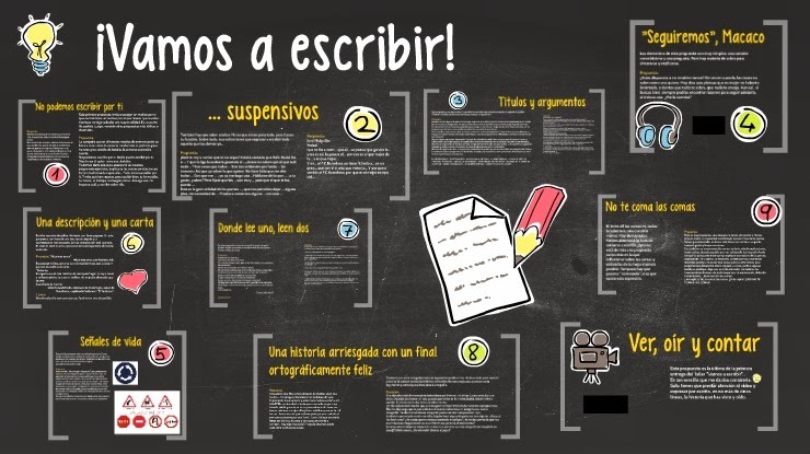 LENGUA y LITERATURA: ¡VAMOS a ESCRIBIR!