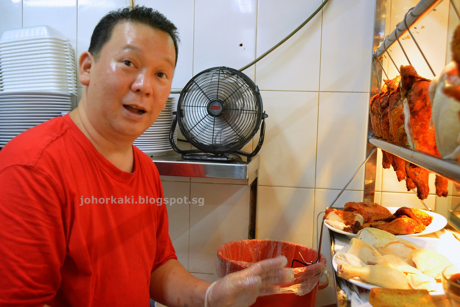 V6 Food Court Ah Boy Chicken Rice near Yew Tee MRT Singapore |Tony ...