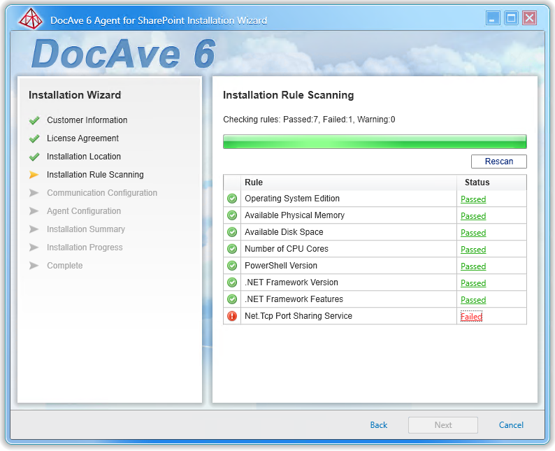 Al's Tech Tips: DocAve 6: Installation Rule Scanning: TCP Port Sharing ...
