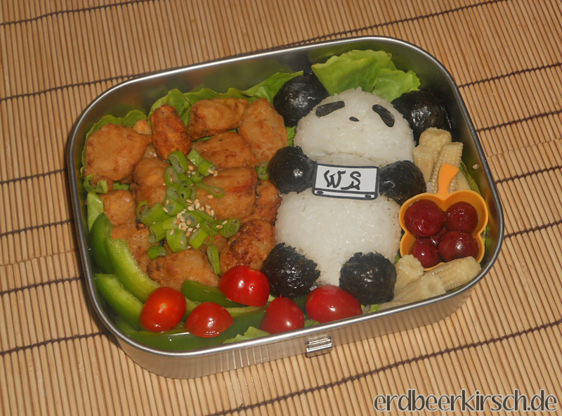 Kirschkuchen: [Bento + Rezept] Bento #40 mit Karaage