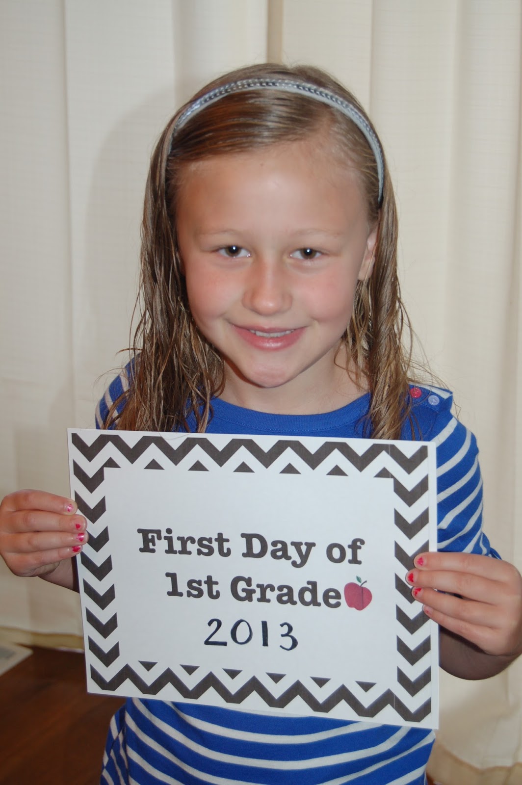 The Jensen Family: Emily's First Day of First Grade