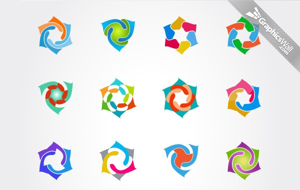 Tudo.quero baixar.net: Este conjunto de vector livre logotipo contém 16 ...