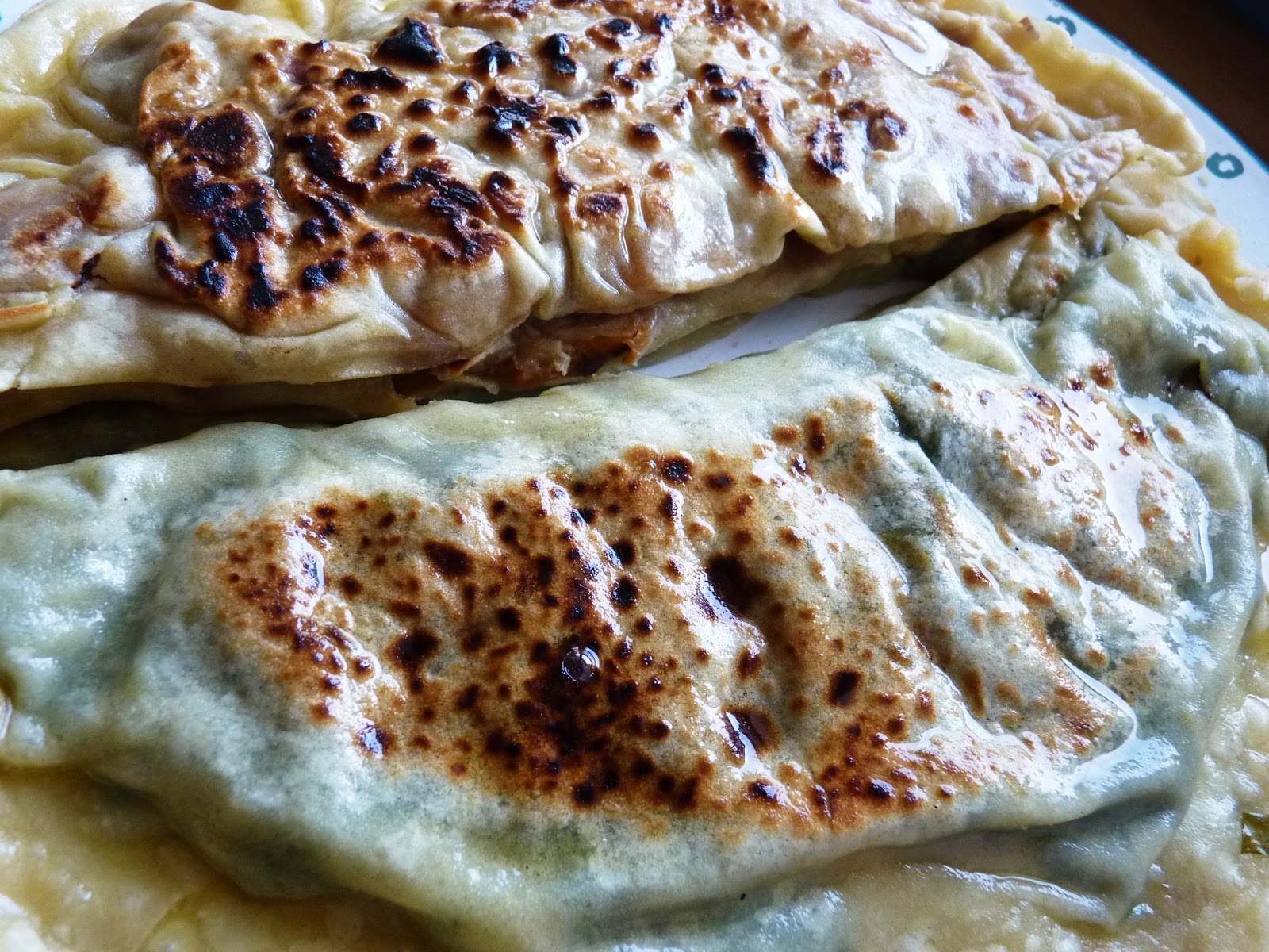 rakottkert: Azeri töltött lepény - kutab - sóskával, batátával