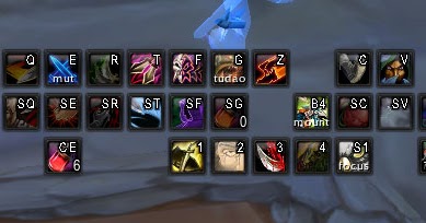 Addon Bartender4 para WoW 3.3.5