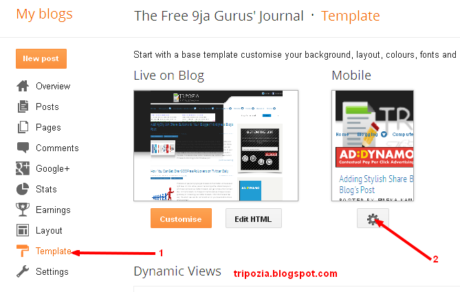 How to Add Any Gadget to Blogger/Blogspot Mobile View