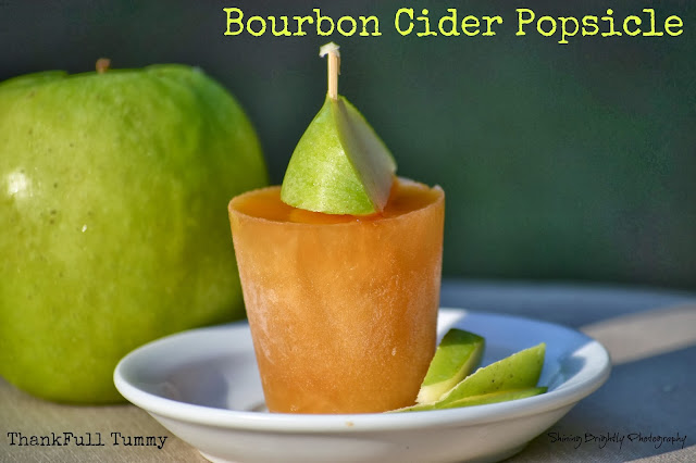 The {thank}Full Tummy: Bourbon Cider Popsicles