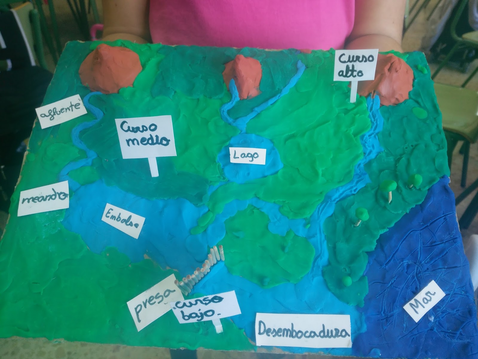 LA MEJOR CLASE DE 5º: MAQUETAS