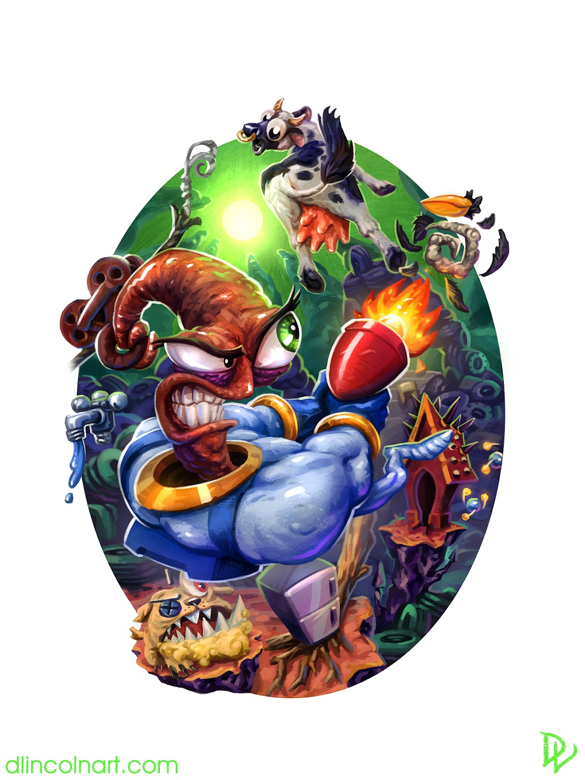 My Earthworm Jim Fan art : r/retrogaming
