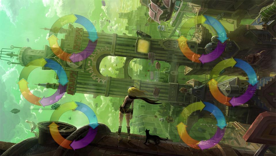 Gravity Rush PS Vita Wallpapers
