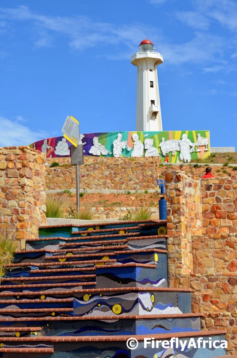 Port Elizabeth Daily Photo: The Donkin Mosaic Steps
