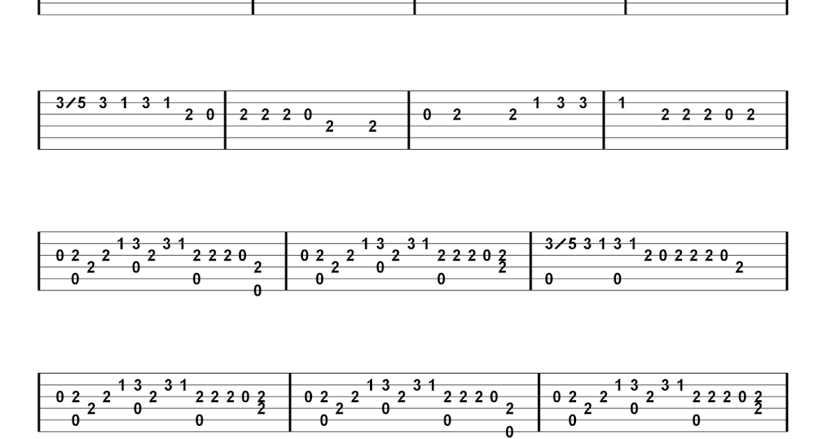 Przygoda z gitarą: Tabulatura. Peter Hollens/Jennifer Lawrence - The ...