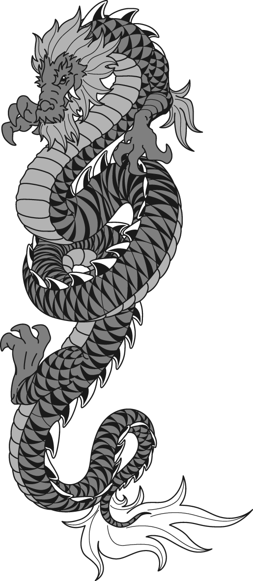 Vector Clip art & Photo Free Download: Vector : Dragon #2