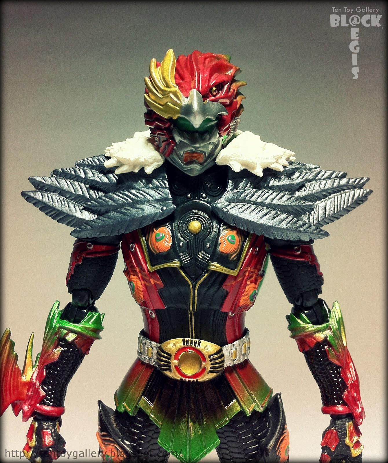 Ten Toy Gallery: Review: S.H.Figuarts Ankh (Greeed)