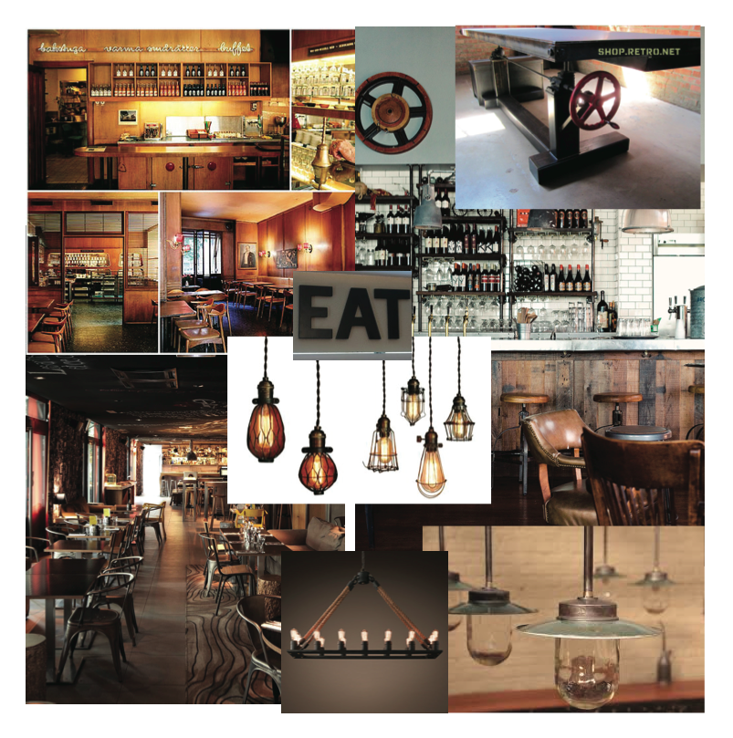 Modistalgic: Restaurant Mood Boards