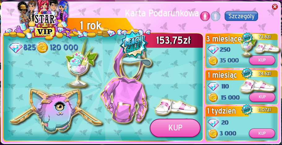 BLOG O GRACH: Ocena nowego pakietu VIP na rok.