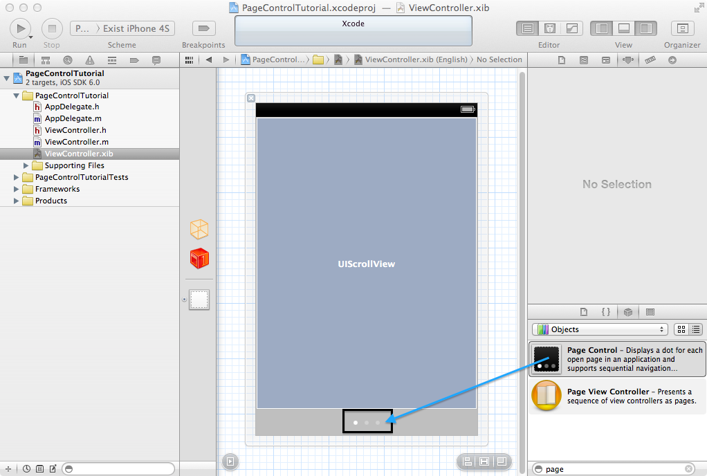 Let's Do iOS Programming For Beginners: Page Control for Switching ...