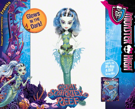 Monster High Reveals Mermaid Line with the Great Scarrier Reef ...