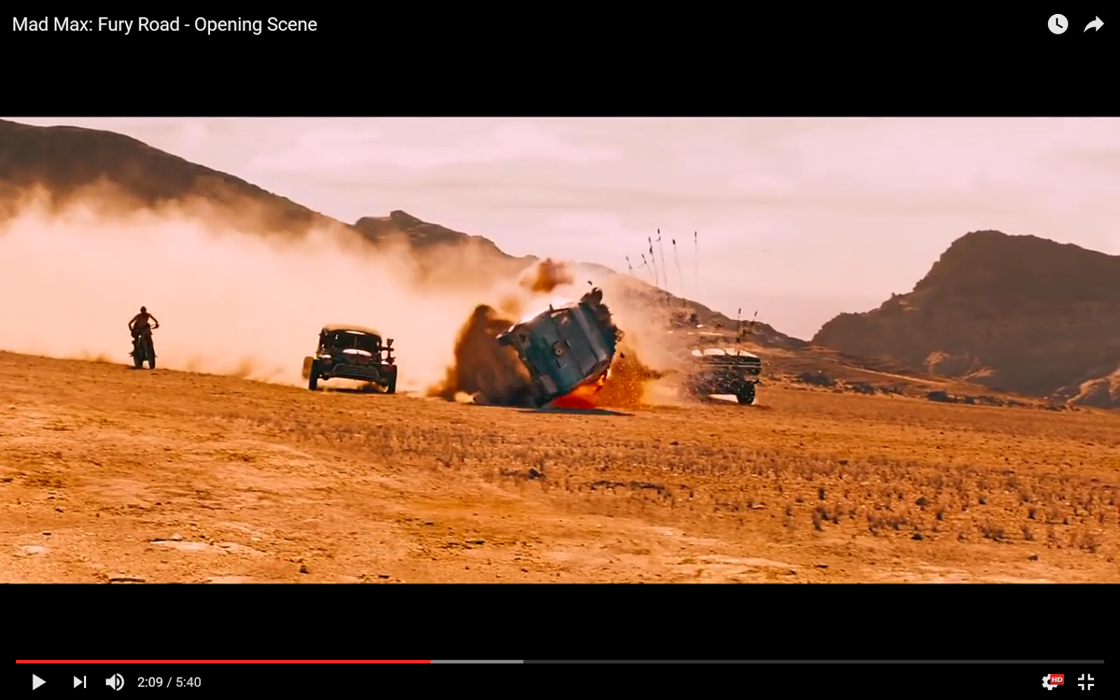 Kevin Hua G321: Mad Max: Fury Road Opening Scene Analysis