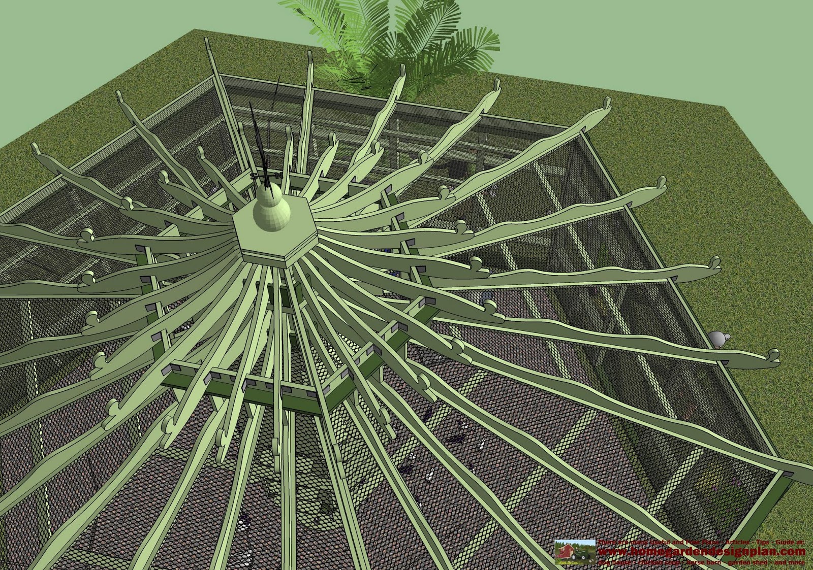 home garden plans: A100 - Aviary Plans Construction - Aviary Design ...