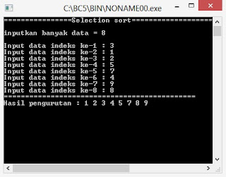 PENGERTIAN SORTING DALAM BAHASA PEMROGRAMAN C++ ~ BLOG TEKNOLOGI