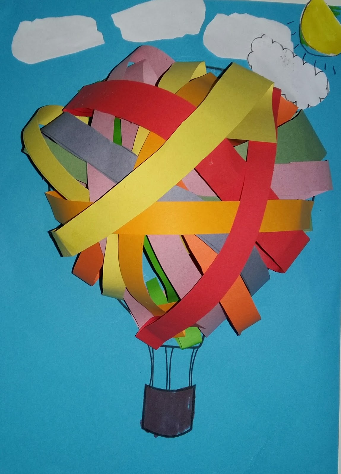 Ms. Forde's Classroom: 3D Hot Air Balloons