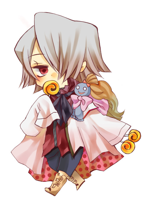 Mōri Motonari: Pandora Hearts Xerxes Break and Kevin Regnard
