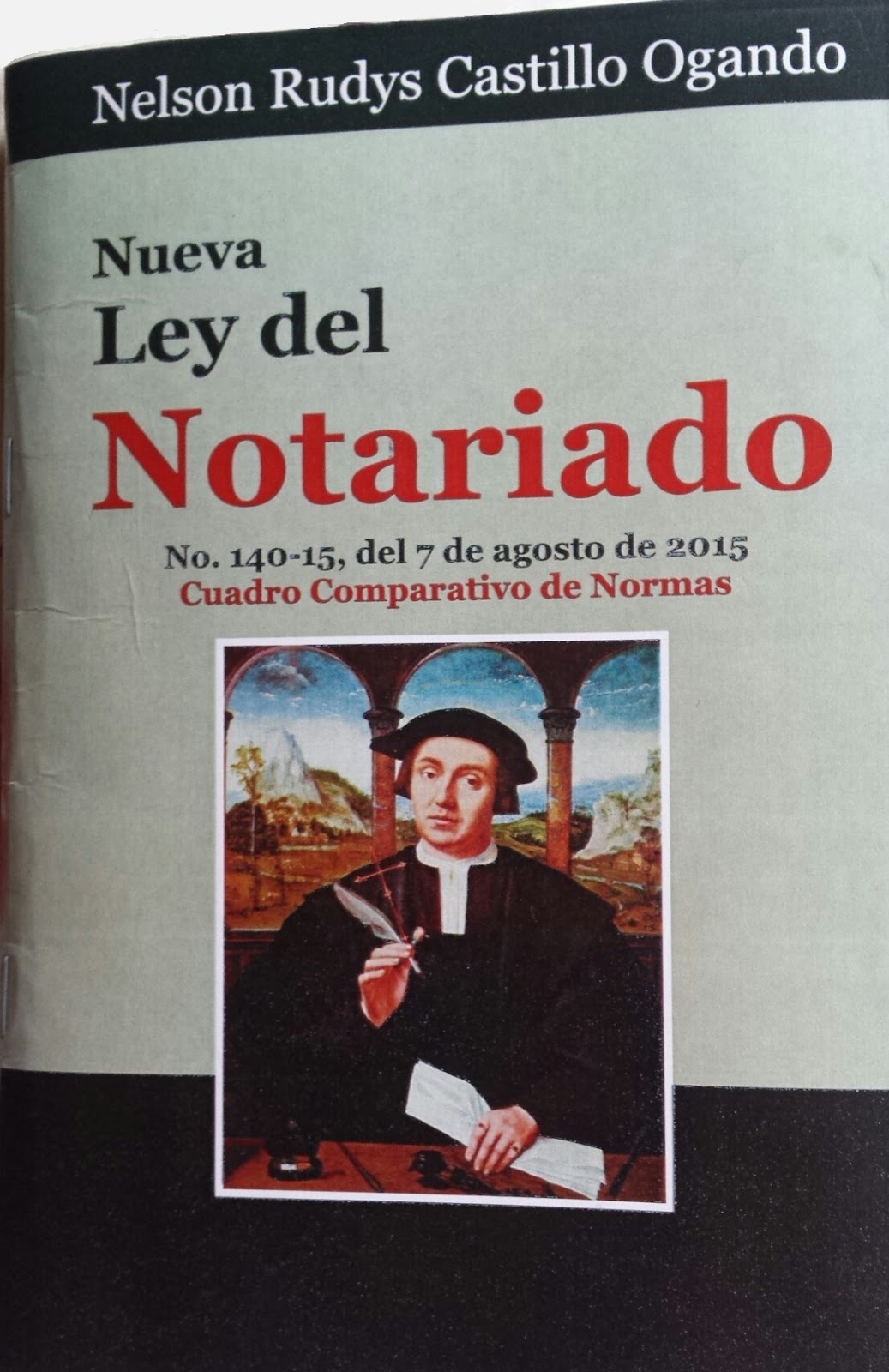 NUEVA LEY DEL NOTARIADO DOMINICANO