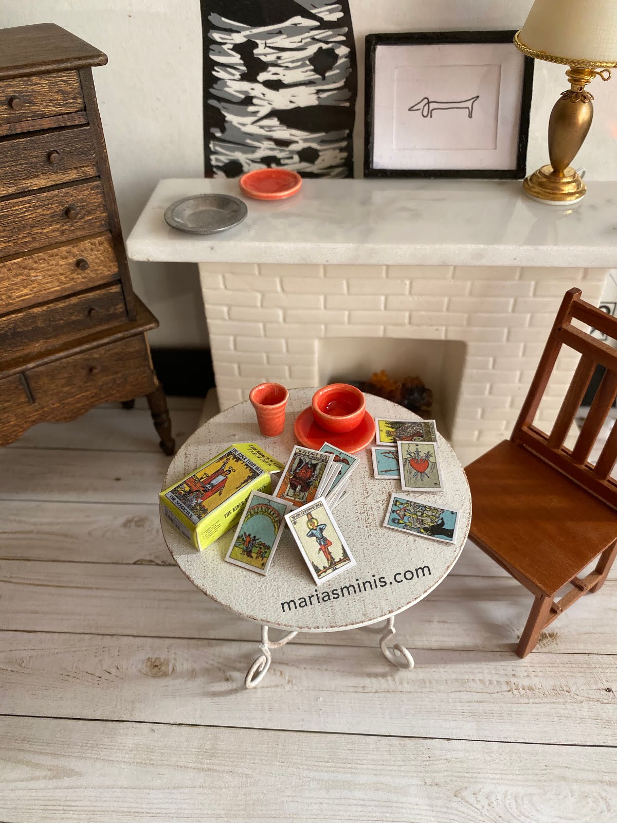 Miniature Tarot Deck and Box