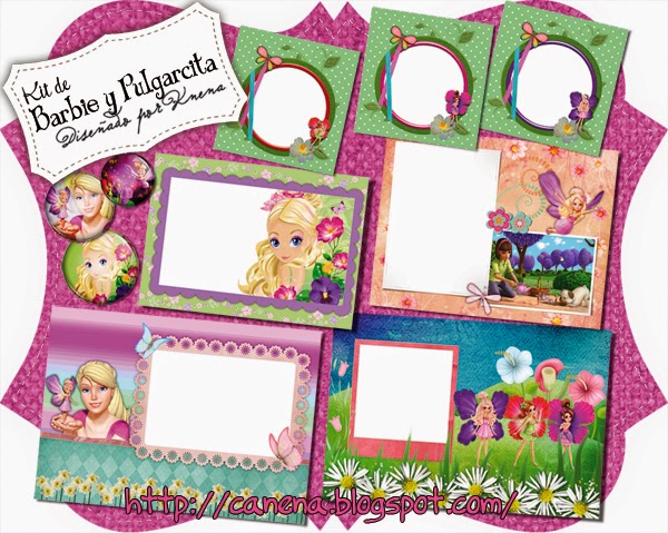 Barbie: Free Printable Photo Frames. - Oh My Fiesta! in english