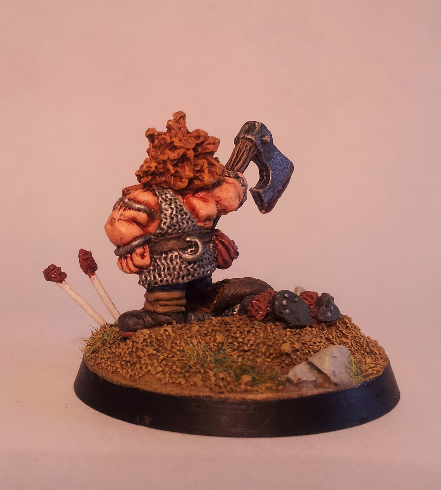 THE WORK OF SHAITAN: Dwarf Dragon Slayer now Half-Orc Slayer